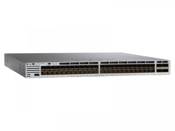 Cisco Catalyst WS-C3850-48XS-F-E 48 SFP+ 4 QSFP+ Port Switch | ElektraData